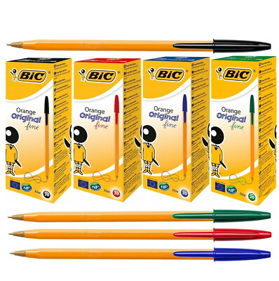 BIC Ballpoint Pens Biros Pens Writing Instruments for sale | eBay UK