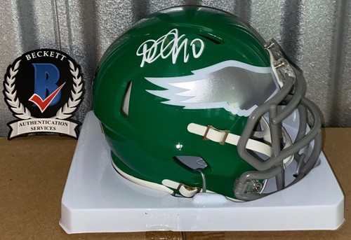 DeSean Jackson Signed Philadelphia Eagles Kelly Green Mini Helmet ...
