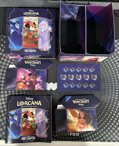 Disney Lorcana First Chapter Illumineer's Trove Box Empty No Packs | eBay