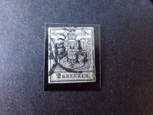 Austria - 1850 Two Kreuzer Imperf Used | eBay