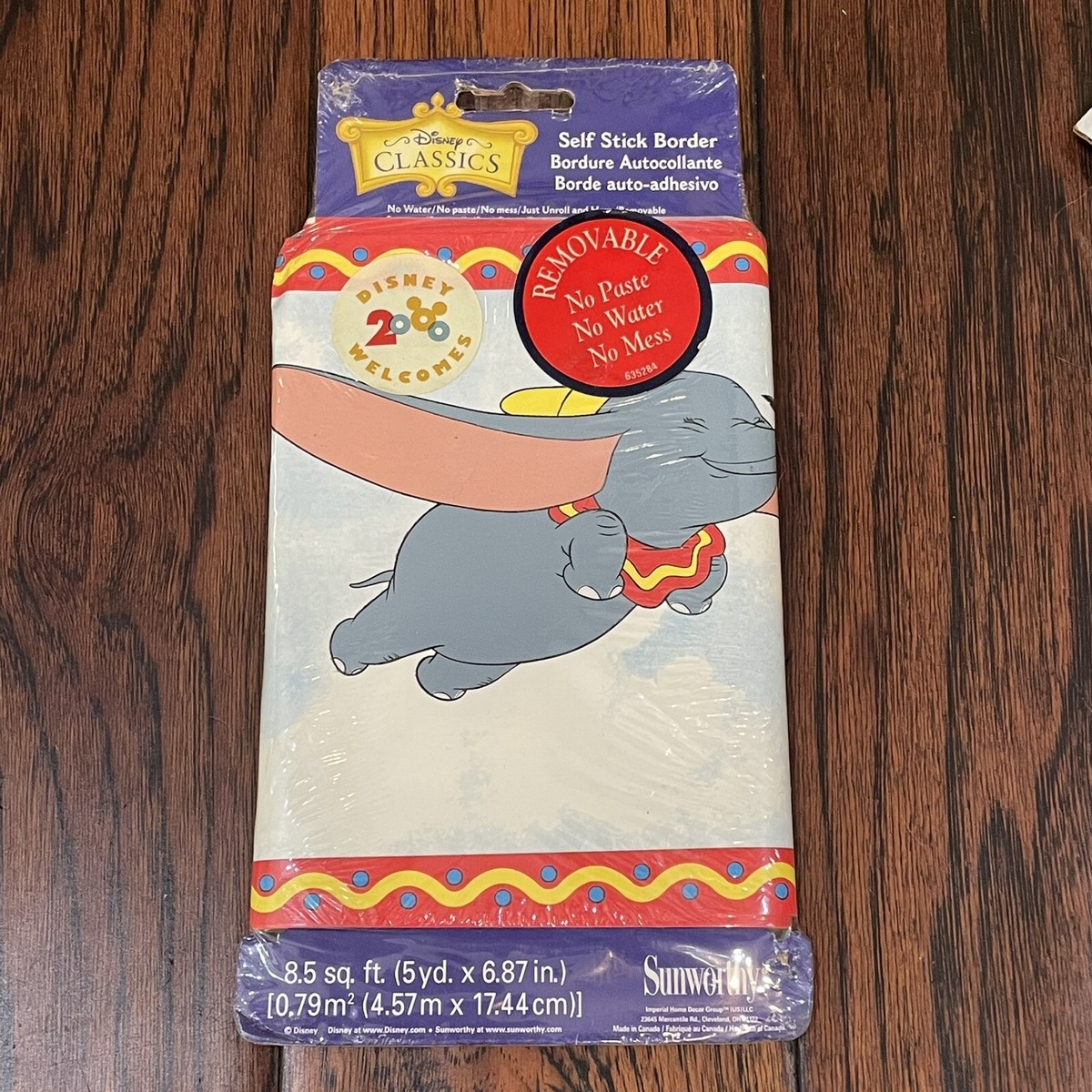 Borde De Papel Tapiz De Dumbo Póster Poster De Rata Dumbo | Zazzle.es