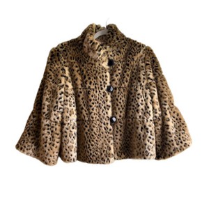 Leopard Print Fur Coat for sale | eBay