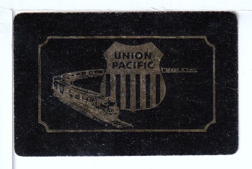 Single Railroad Playing Card "Union Pacific RR" UPRR 22b, Bollhagen Bk ...