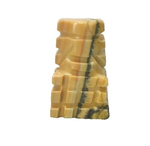 Handmade Marble Chess piece, PAWN, white (beige) approx 1 1/8 X 1 3/4 X ...