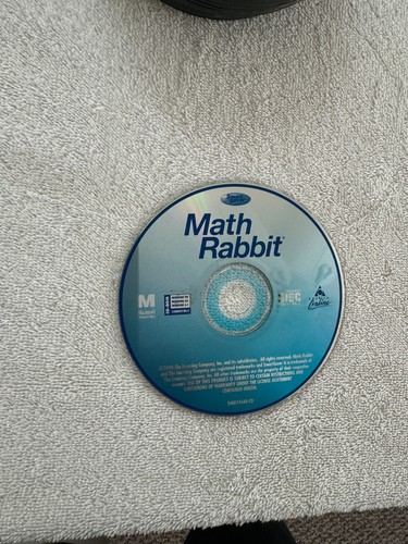 Math Rabbit 1998 The Learning Company Windows 3.1/95/98/Macintosh | eBay