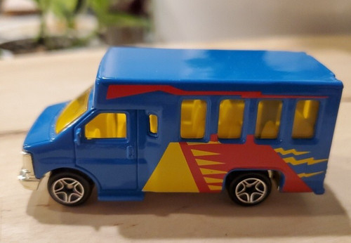 1998 Matchbox Chevy Transport Bus 1/80 Road Trip Exclusive Design Loose ...
