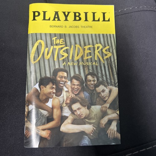 The Outsiders Broadway Playbill - May 2025 | eBay