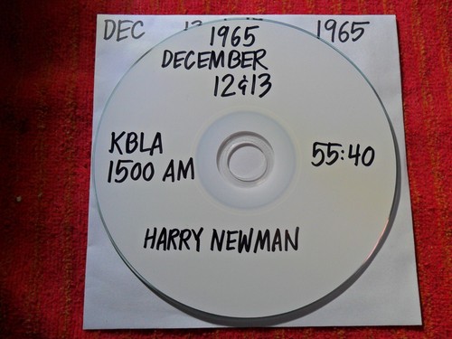 1965 KBLA 1500 AM HARRY NEWMAN & 1966 KFWB 980 AM REB FOSTER JOE YOCAM ...