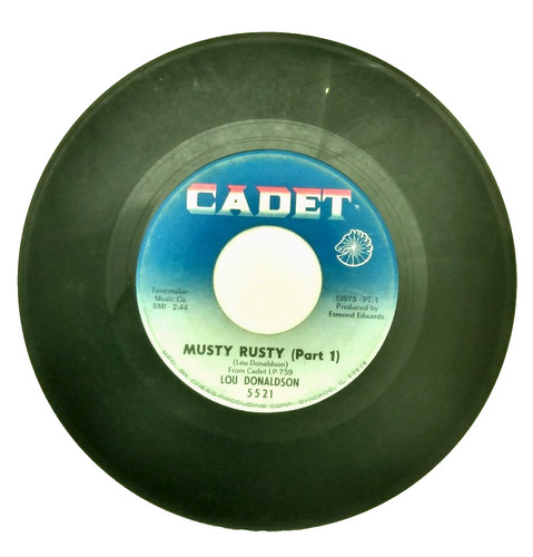 Lou Donaldson - Musty Rusty PT. 1 & 2 - Cadet Records 1965 - 45 RPM ...