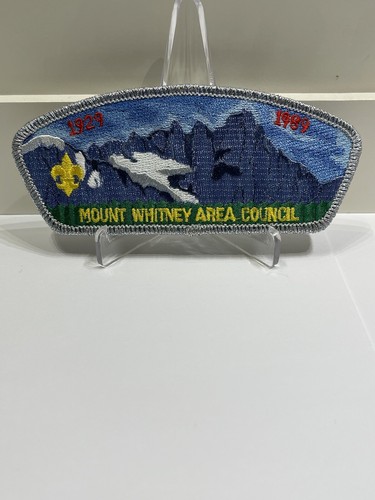 Mt. Whitney Area Council CSP Boy Scouts Patch BSA 60th Anniversary ...