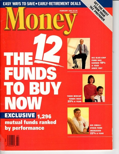 Money Magazine Feb 1993 12 Funds to Buy Now | eBay