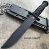 6" Fixed Blade Neck Knife Tactical Hunting Knife Survival Military ...
