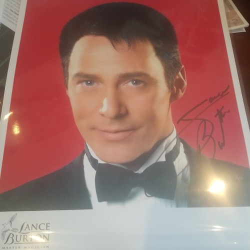 Lance burton signed 8x10 autographed picture photo autograph signature ...