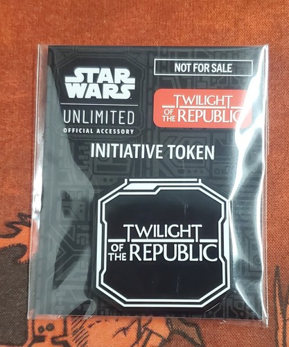 Star Wars Unlimited Twilight of the Republic Initiative Token Promo ...