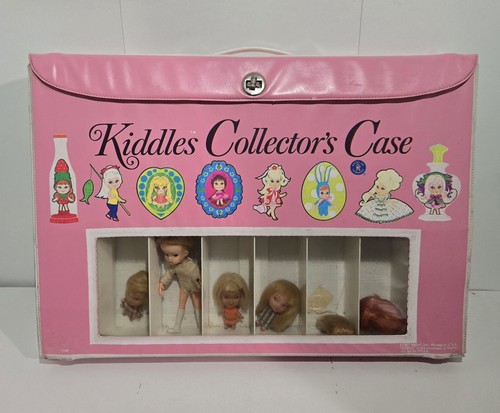 Vintage 1967 MATTEL-Liddle Kiddles Collector's Carrying Case With 9 ...