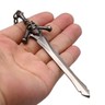 Knights Sword Keychain Cross Key Chain Templar Key Ring Knights ...