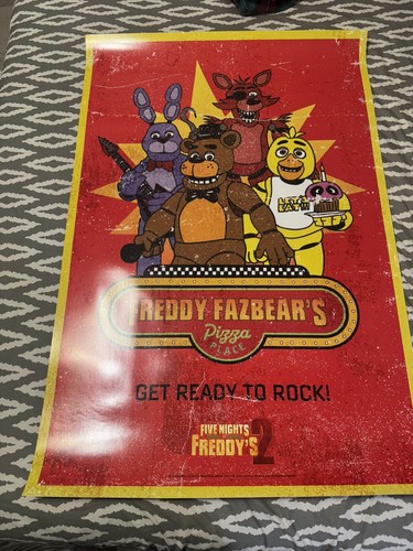 Five Nights at Freddy's 2 - FNAF 2 -AMC LIMITED EDITION PROMO POSTER ...