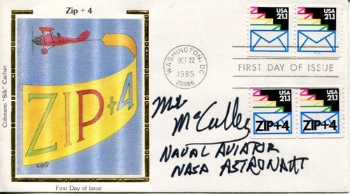 Mike Michael McCulley 1st Submariner Space STS NASA Astronaut Signed ...