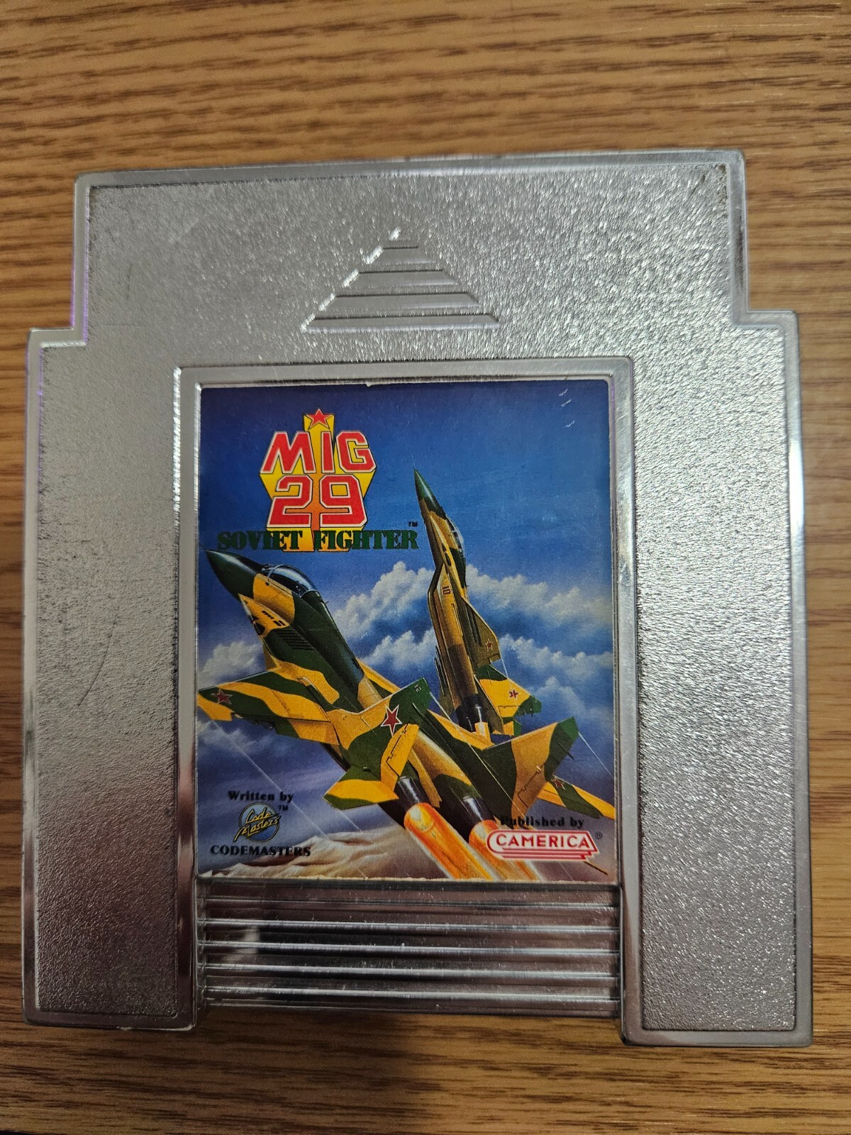 Mig 29 Soviet Fighter Value - GoCollect (nintendo-nes-mig-29-soviet ...