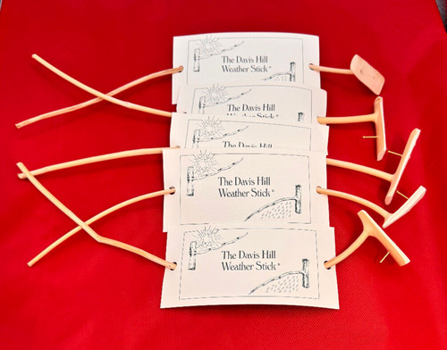 *NEW LOW PRICE! PKG. OF 5 ORIGINAL DAVIS HILL WEATHER STICKS! FREE ...