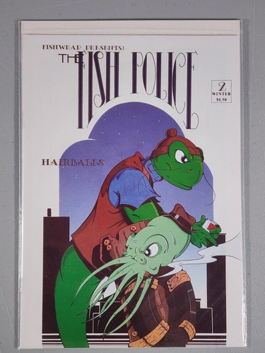 Fish Police #2 VF/NM or better Fishwrap Productions 1986 $5 min order ...
