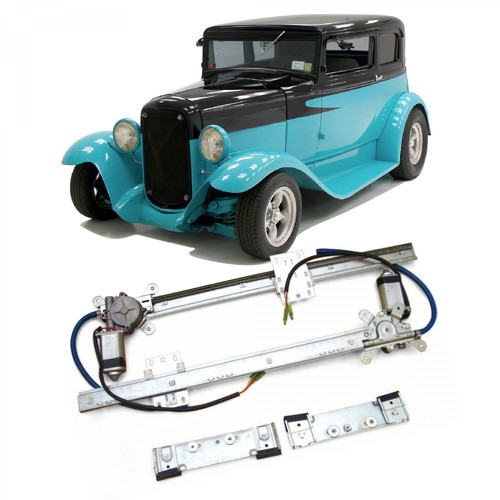 Flat Glass Power Window Conversion Kit for 1930 Model A Victoria ...