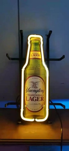Yuengling Lager Bottle Beer 17" Neon Sign Lamp Light Gift Show Wall Bar ...