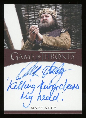 Game of Thrones Iron Series 1 Mark Addy as King Robert Baratheon ...