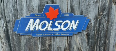 Molson Sign In other Collectible Beer Signs & Tins for sale | eBay