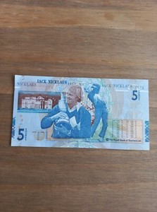 Jack Nicklaus Five Pound Note for sale | eBay