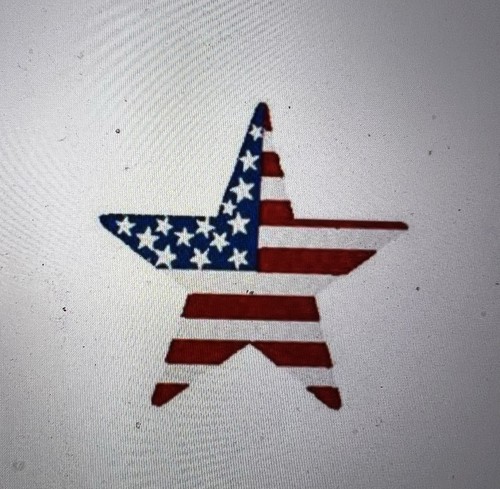American Star Embroidered Patch 2”x2” | eBay