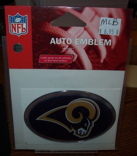 LOS ANGELES RAMS AUTO EMBLEM BRAND NEW | eBay