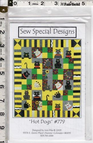 "Hot Dogs" ©2003 Sew Special Designs Appliqué Quilting Pattern 779 52 ...