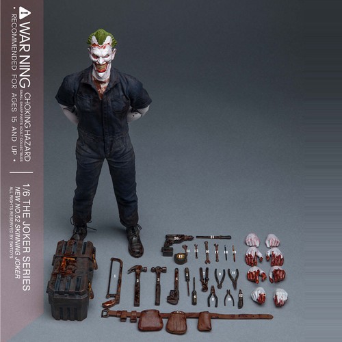 SWTOYS FS037 Skinning Joker Action Figure Model In Stock In Box 1/6 ...