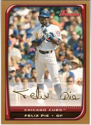 Felix Pie 2008 Bowman Gold | eBay