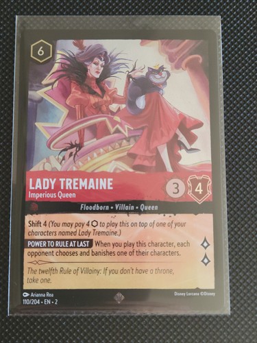Lady Tremaine: Imperious Queen - 110/204 - Cold Foil - Rise of the ...