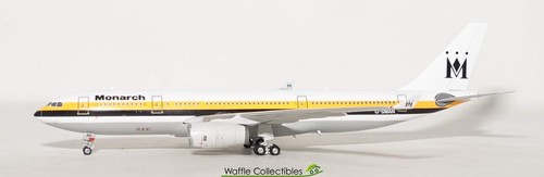 1:400 Phoenix Models Monarch Airlines A330-200 G-SMAN 89760 PH411942 Airplane | eBay