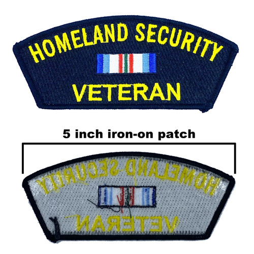 CC-007 Homeland Veteran retired Patch CBP TSA USCG USSS FEMA CIS FAM ...