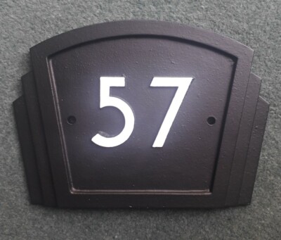 Art Deco House Sign for sale | eBay