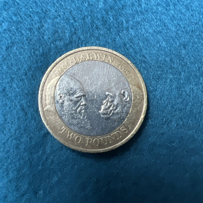 Charles Darwin 2 Pound Coin for sale | eBay