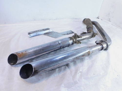 Harley Davidson FXR FXRS Super & Low Glide Exhaust Header Pipe Muffler ...