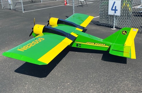 John Deere Tractor Co. Custom Giant Scale Twin RC Plane Super Flying ...