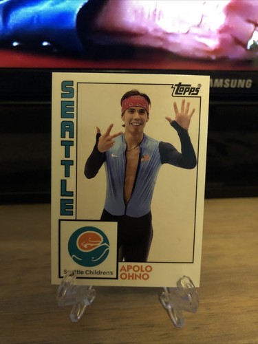 Apolo Ohno Topps Card 2020 Seattle Childrens Hospital | eBay
