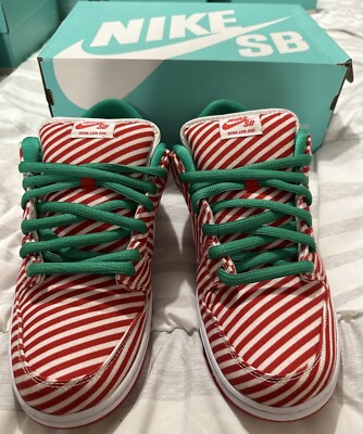 Nike SB Dunk Low Candy Cane for Sale | Authenticity Guaranteed | eBay