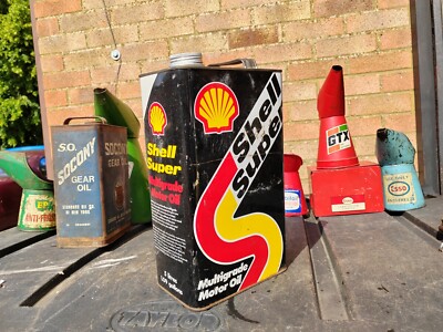 Shell Oil Can for sale | eBay
