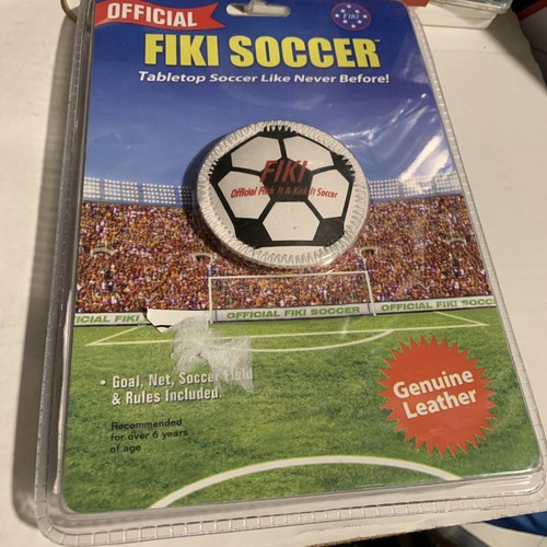 FIKI Official Tabletop Genuine Leather Futbol Soccer Sports Game NEW ...