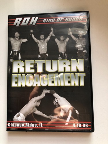 ROH Return Engagement DVD Ring of Honor GCW AEW TNA WWE Generico v ...