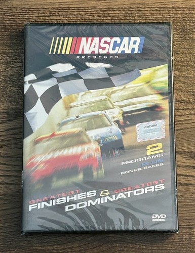 Brand New NASCAR: Greatest Finishes/Greatest Dominators DVD, 2009 ...