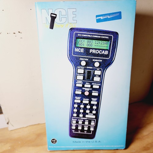 NCE Corp #11 Deluxe Master ProCab Handheld Wireless Radio Throttle ...