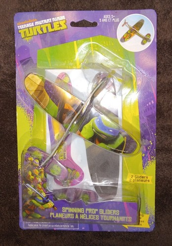 Nickelodeon Teenage Mutant Ninja Turtles Spinning Prop Gliders - 2 ...